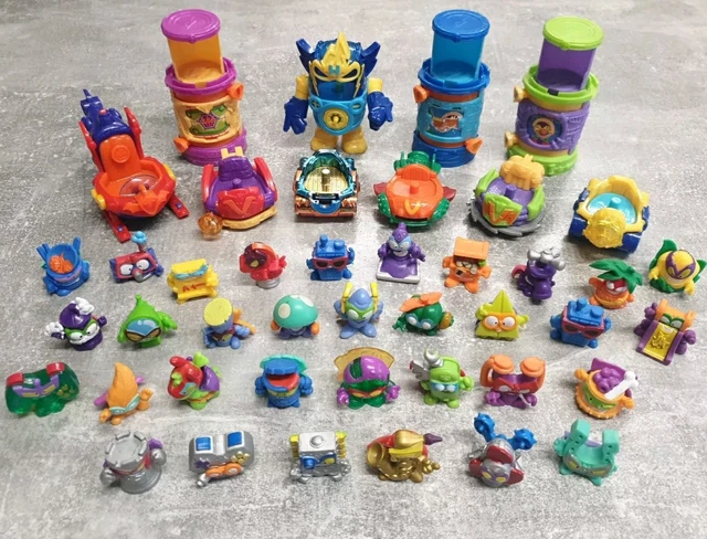 SUPERZINGS SUPERTHINGS FIGURES Bundle Robot Large Figure Vehicles Set 3 ...