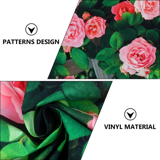 BIRTHDAY BACKDROP WEDDING Artificial Flower Wall Floral Decorations $27 ...