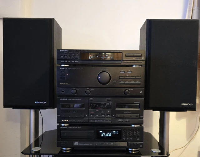 KENWOOD HIFI AX-33 Stack System Separates + Speakers And Remote £299.00 ...