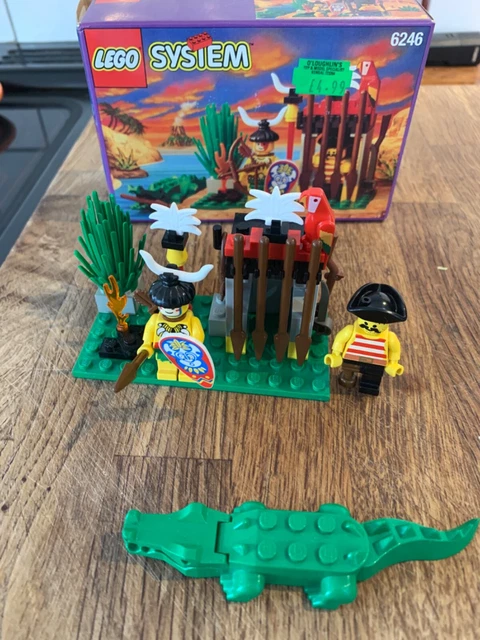 LEGO PIRATES: ISLANDERS Set gabbia per coccodrilli 6246. Scatola con ...