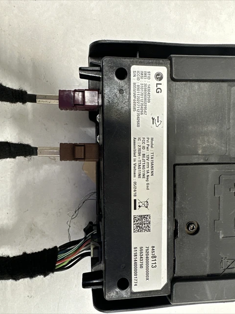 2019-2020 CHEVROLET EQUINOX Onstar Interface Communication Control ...