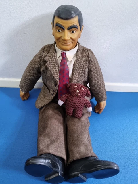 RARE VINTAGE MR. Bean Me & My Teddy Doll Toy 21" 1997 Treasures Inc 90s ...