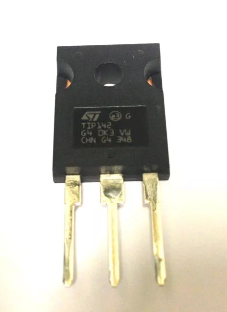 TIP142 100V 10A NPN Darlington Transistor New Original ST £3.73 ...
