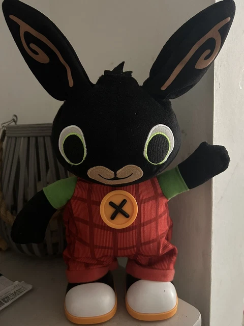 BING BUNNY PLUSH Soft Toy Talking Teddy. Rabbit 2014 Fisher Price £9.99 ...