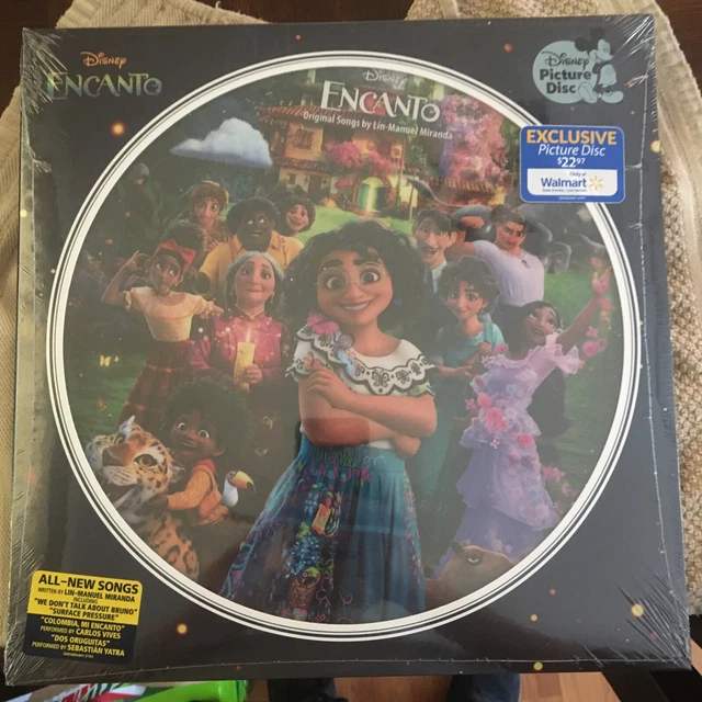 DISNEY - ENCANTO Soundtrack Picture Vinyl (Walmart Exclusive) Lin ...