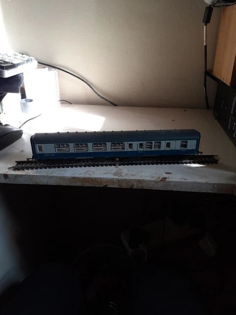 HORNBY R922 BR INTERCITY BLUE GREY MK2 2nd CLASS BRAKE COACH M14052 £5. ...