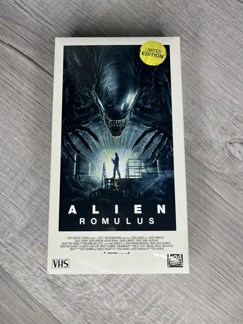 PRESALE ALIEN ROMULUS VHS Tape Limited Edition 20th Century 2024 ...