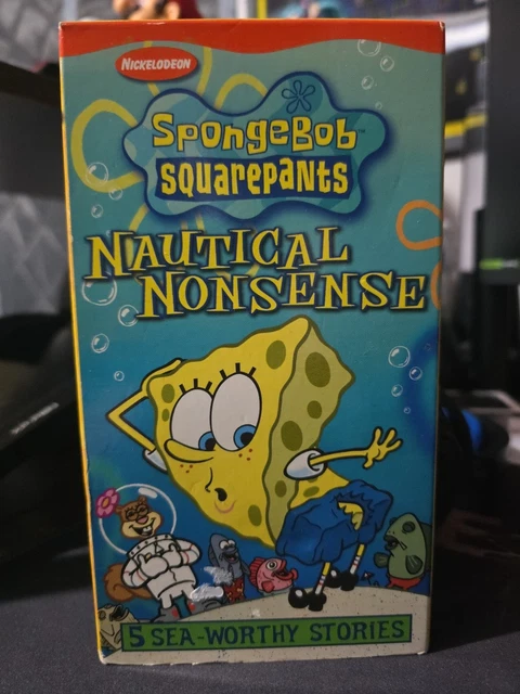 NICKELODEON SPONGEBOB SQUAREPANTS Nautical Nonsense (VHS, 2002) £5.90 ...