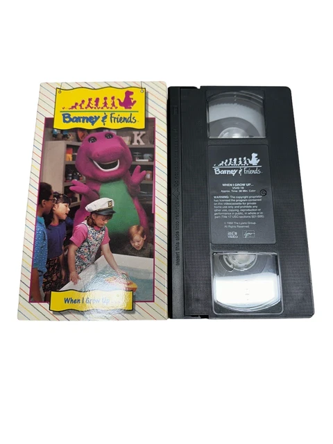 BARNEY WHEN I Grow Up Time Life # 18 VHS £38.24 - PicClick UK