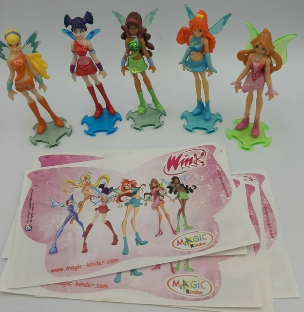 KINDER SURPRISE FERRERO HP : WinX Club Fairy 2006 Cake Topper £15.01 ...