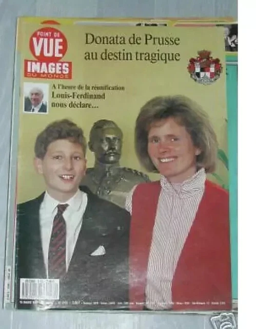 POINT DE VUE N°2172 Fiancailles Simoneta Gomez Acebo Metternich Donata ...