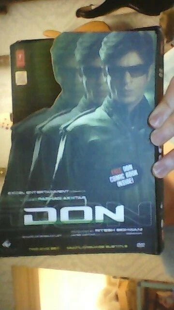 DON DVD SHAHRUKH khan, priyanka chopra 2 disc set, free comic book £14. ...