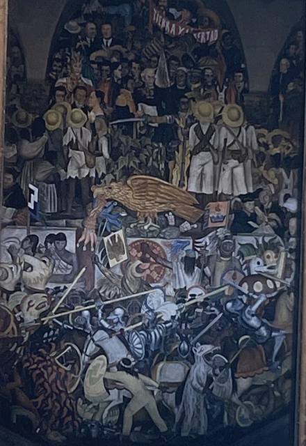 DIEGO RIVERA “MEXICAN Independence War" Mexican Social Realism 35mm Art ...