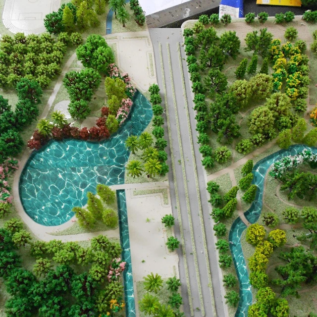 UPGRADE YOUR MODEL Railway Layout with Realistic Ripple Water Effect ...