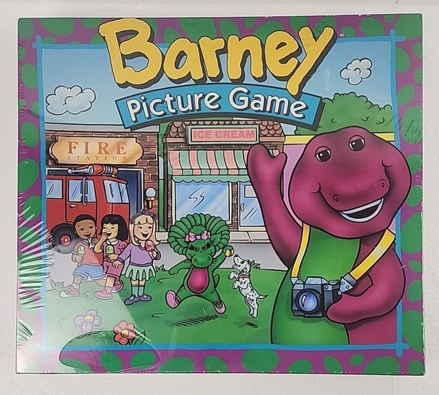 BARNEY PICTURE GAME 1993. Complete Unpunched $26.02 - PicClick CA
