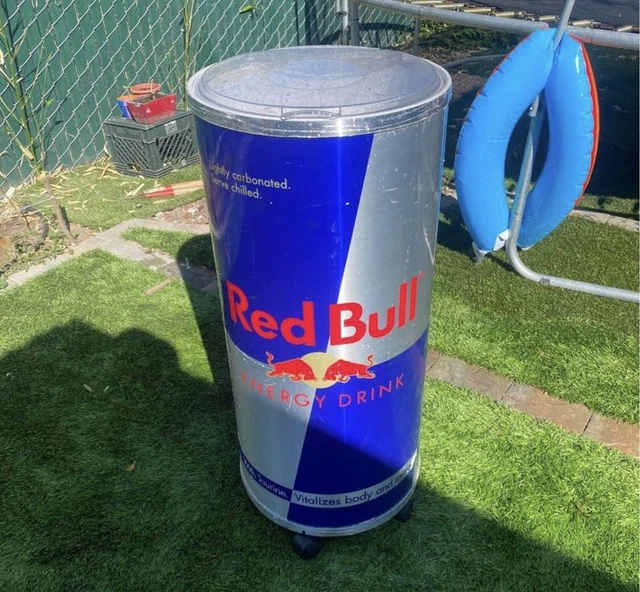 RED BULL ENERGY Drink Can Display Fridge Cooler Man cave/Game Day ... RED BULL ENERGY Drink Can Display Fridge Cooler Man cave/Game Day ...