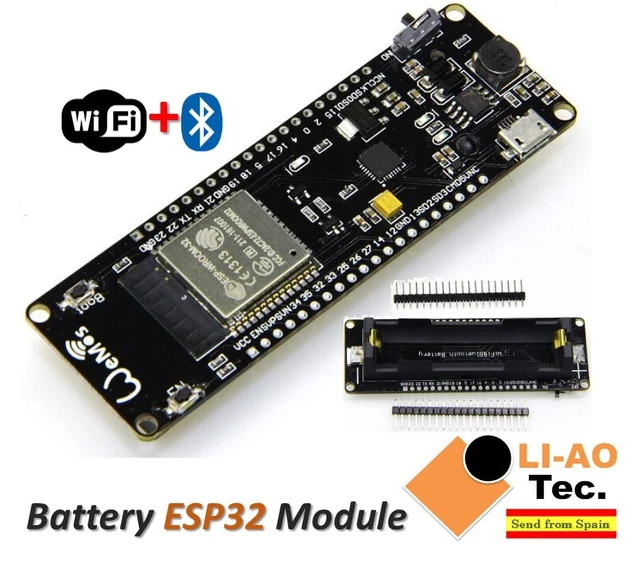 ESP32 ESP-32 ESP32S WiFi & Bluetooth Battery ESP32 Development Tool EUR 13,03 - PicClick IT