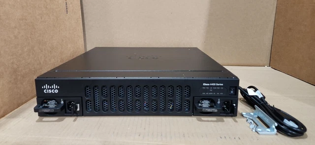 CISCO ISR4451-X-AX/K9 DUAL Power Integrated Services Router *No Clock ...