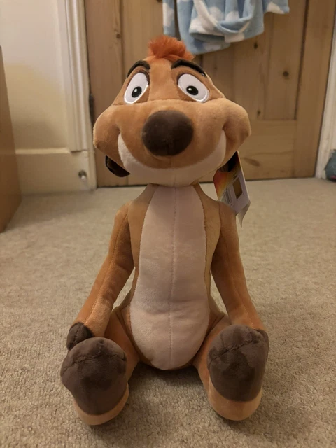 DISNEY THE LION King Timon plush soft toy Whitehouse Leisure New With ...