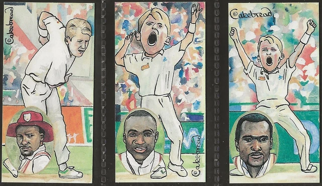 RITCHIE (SOUTH WALES Constabulary)-Full Set- Cricket Dominic Cork 1995 ...