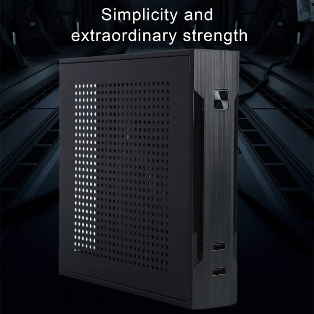 LIGHTWEIGHT COMPACT CASE Gaming Pc Chassis Portable Mini Htpc Desktop ...