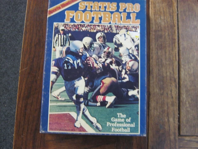 STATIS PRO FOOTBALL Board Game Avalon Hill Sports Illustrated 1982 ...