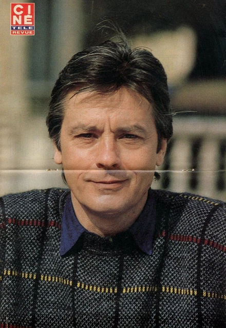 COUPURE DE PRESSE Clipping 1986 Poster Alain Delon 46 x 30 EUR 5,00 - PicClick FR