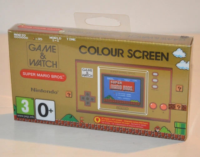 GAME & WATCH SUPER MARIO BROS 2020 NINTENDO Jeu console électronique ...