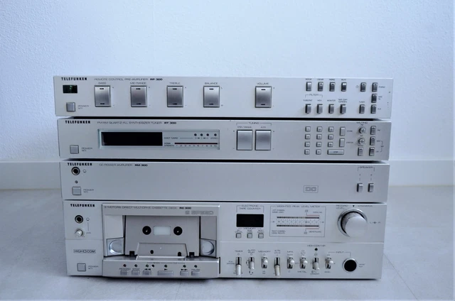 TELEFUNKEN T300 COMPACT Stereo RP-300 / RT-300 / RM-300 / RC-300 (1418 ...