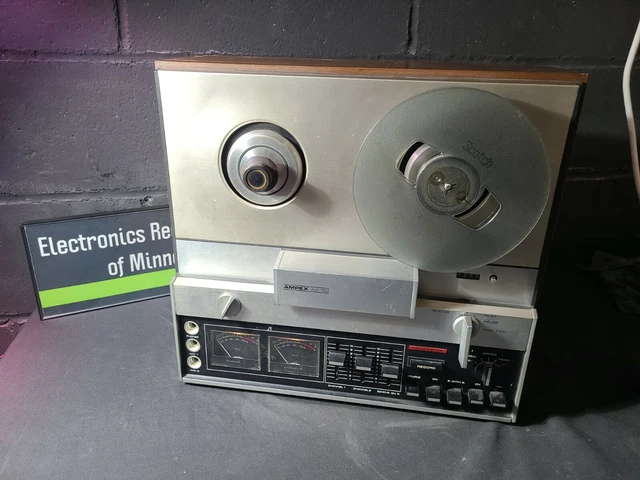AMPEX AX-50 REEL To Reel Player For Parts Read Description Powers Up ...