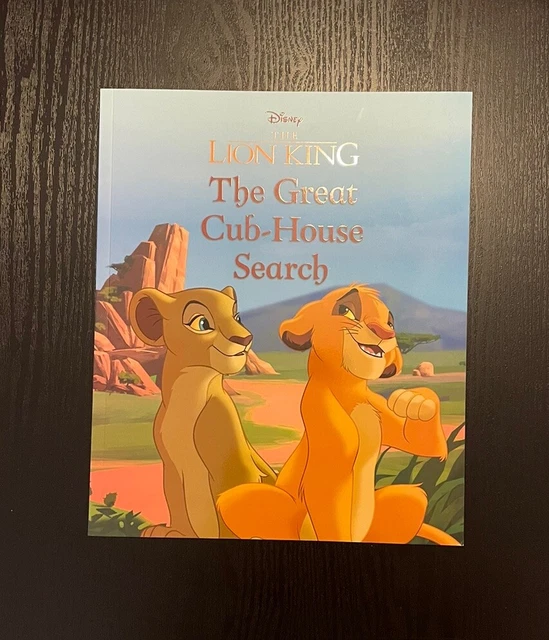 BRAND NEW DISNEY Lion King The Great Cub-House Search Book(Paperback ...