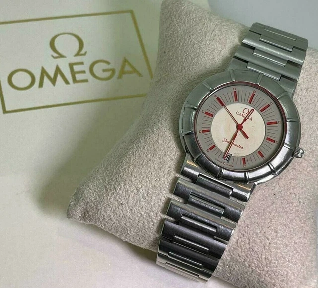 RARE VINTAGE OMEGA Seamaster Dynamic S/Steel Quartz Watch, caliber 1430 ...