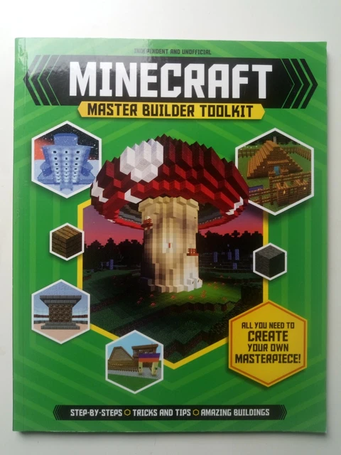 MINECRAFT MASTER BUILDER Toolkit with Minecraft Guide Collection: 4book ...