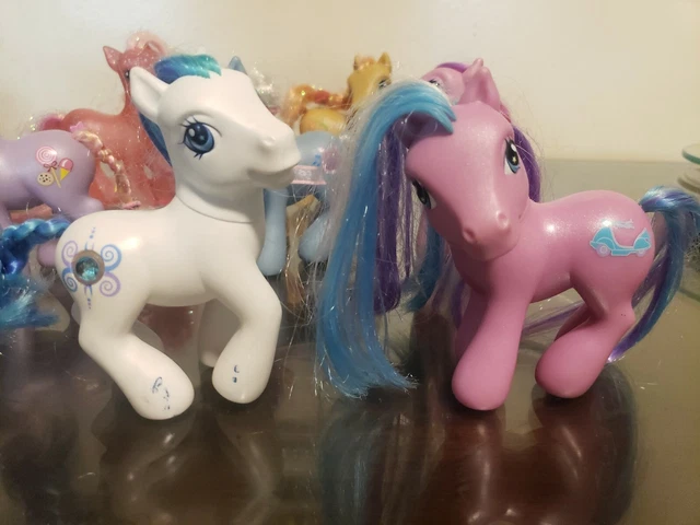 MY LITTLE PONY mlp 2002-05 bee bop, sunset, triple treat, scooter ...
