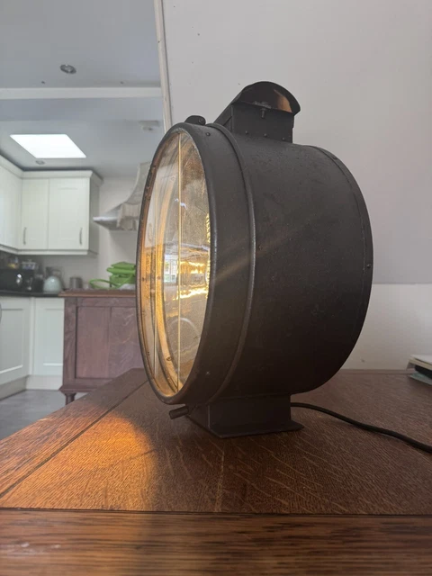 WW2 RAF RUNWAY Light By Tilley Rewired £350.00 - PicClick UK