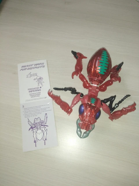 BEAST WARS ANI transformers mutants fourmi avec son dépliant EUR 15,00 ...