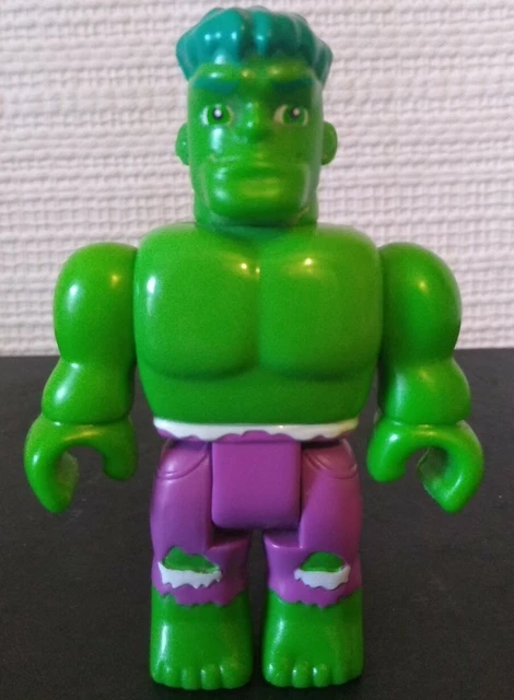 MEGA BLOKS INCREDIBLE HULK Marvel Super Heroes Figure 3.75 inch FREE UK ...