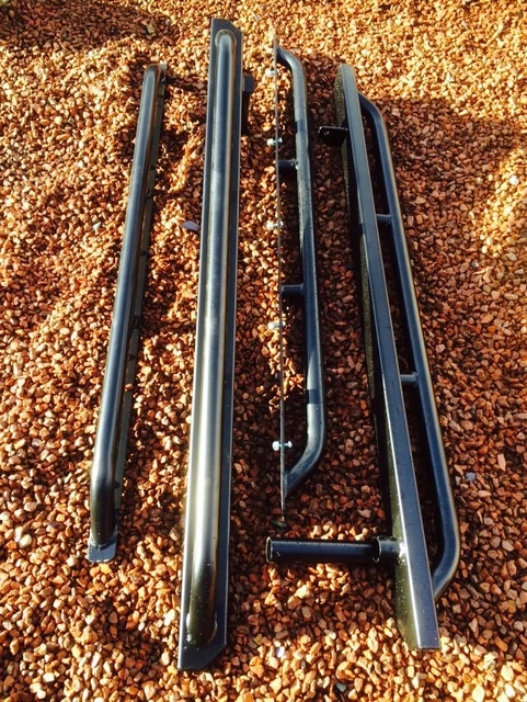 LAND ROVER DEFENDER 90 Rock Sliders / Tree Sliders & Body Sliders Kit ...