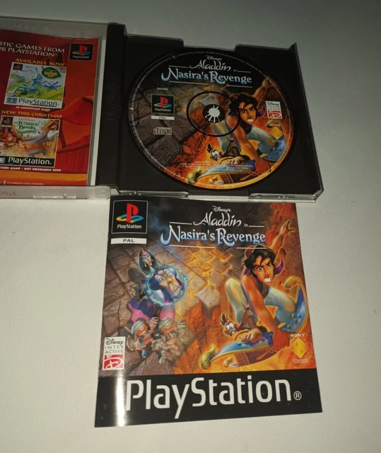 DISNEY'S ALADDIN IN Nasira's Revenge (PlayStation 1, PS1, 2001) £23.07 ...