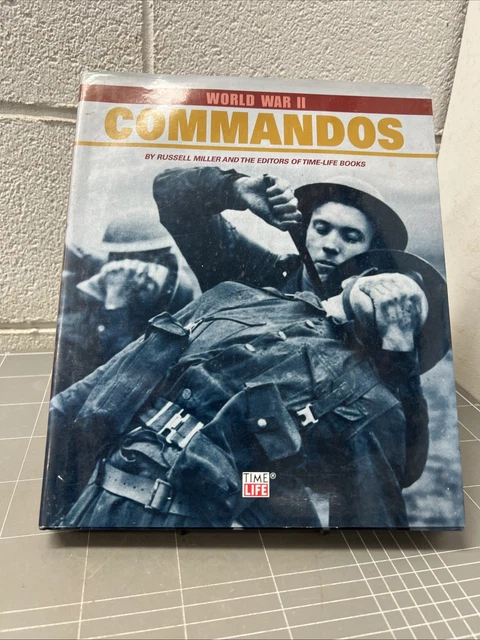 VINTAGE BOOK WORLD War Two Commandos Ww2 Time Life O $9.99 - PicClick AU