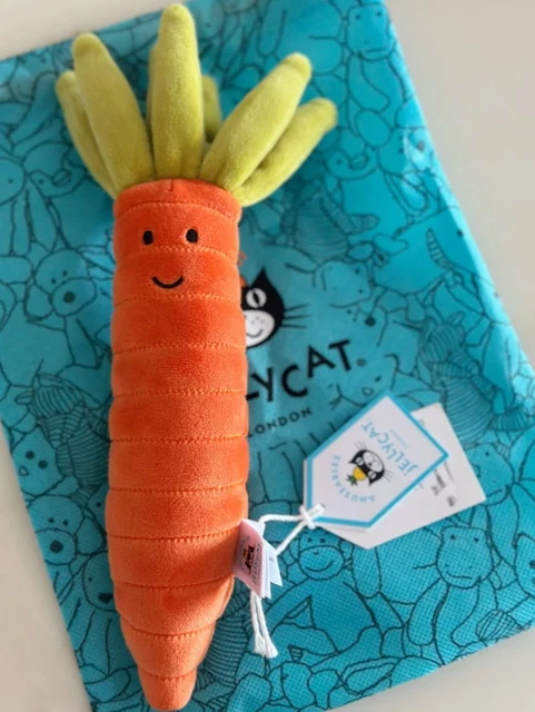 VALENTINE'S DAY GIFT Jellycat Vegetable Series Vibrant Carrot with ...