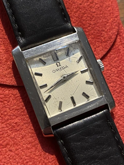 MONTRE OMÉGA TANK Automatique Calibre 571 3999 Sc 61 Vintage Swiss Made ...