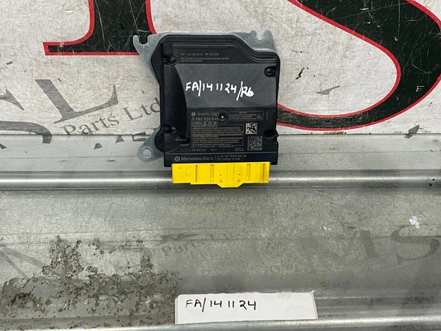 MERCEDES BENZ W167 Gle Airbag Control Module Ecu A1679009428 0285020646 ...