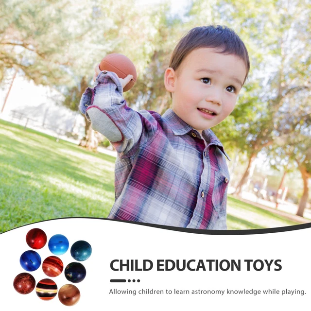 9 PCS TOY Star Ball Hand Squeezing Fidgets Sensory Decompression Toys ...