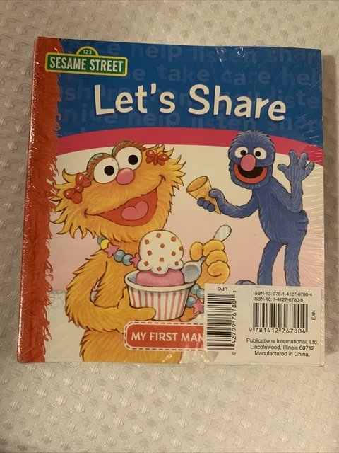 SESAME STREET ELMO Manners Matter Books for Kids -- Set of 8 Brand New ...