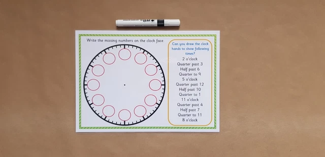TELLING THE TIME worksheet, KS1, KS2, numeracy, maths teaching resource ...