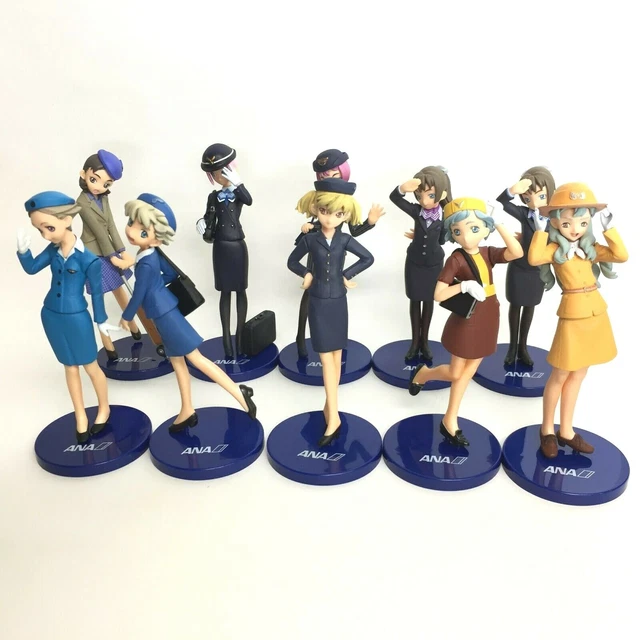 KAIYODO ALL NIPPON Airways 1966 ANA Uniform Collection (Petit) Anime ...