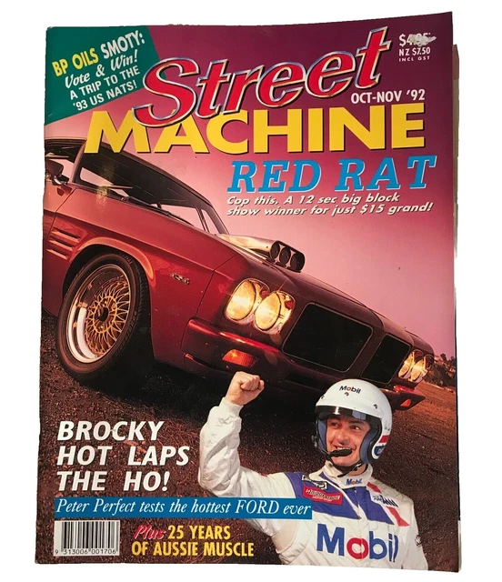 STREET MACHINE 1992 Magazine Peter Brock HQ Monaro EUR 22,64 - PicClick FR