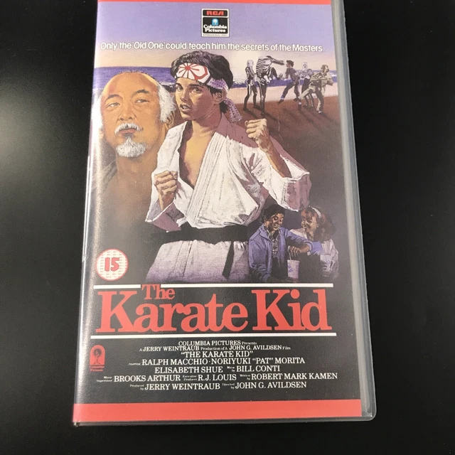 THE KARATE KID (VHS) 1984 Ralph Macchio, Vintage Movie Classic £7.50 ...