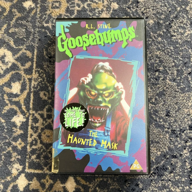 GOOSEBUMPS THE HAUNTED Mask VHS Video Tape £14.00 - PicClick UK